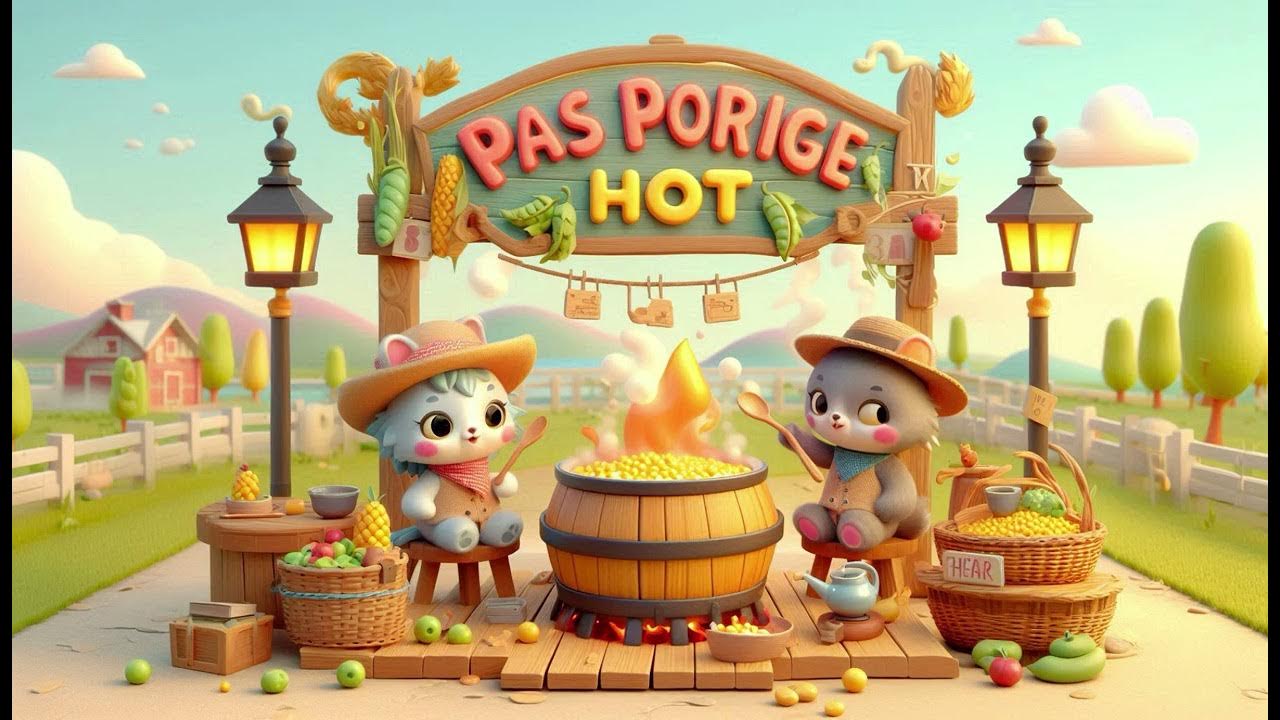 Pease Porridge Hot | Nursery Rhyme - YouTube