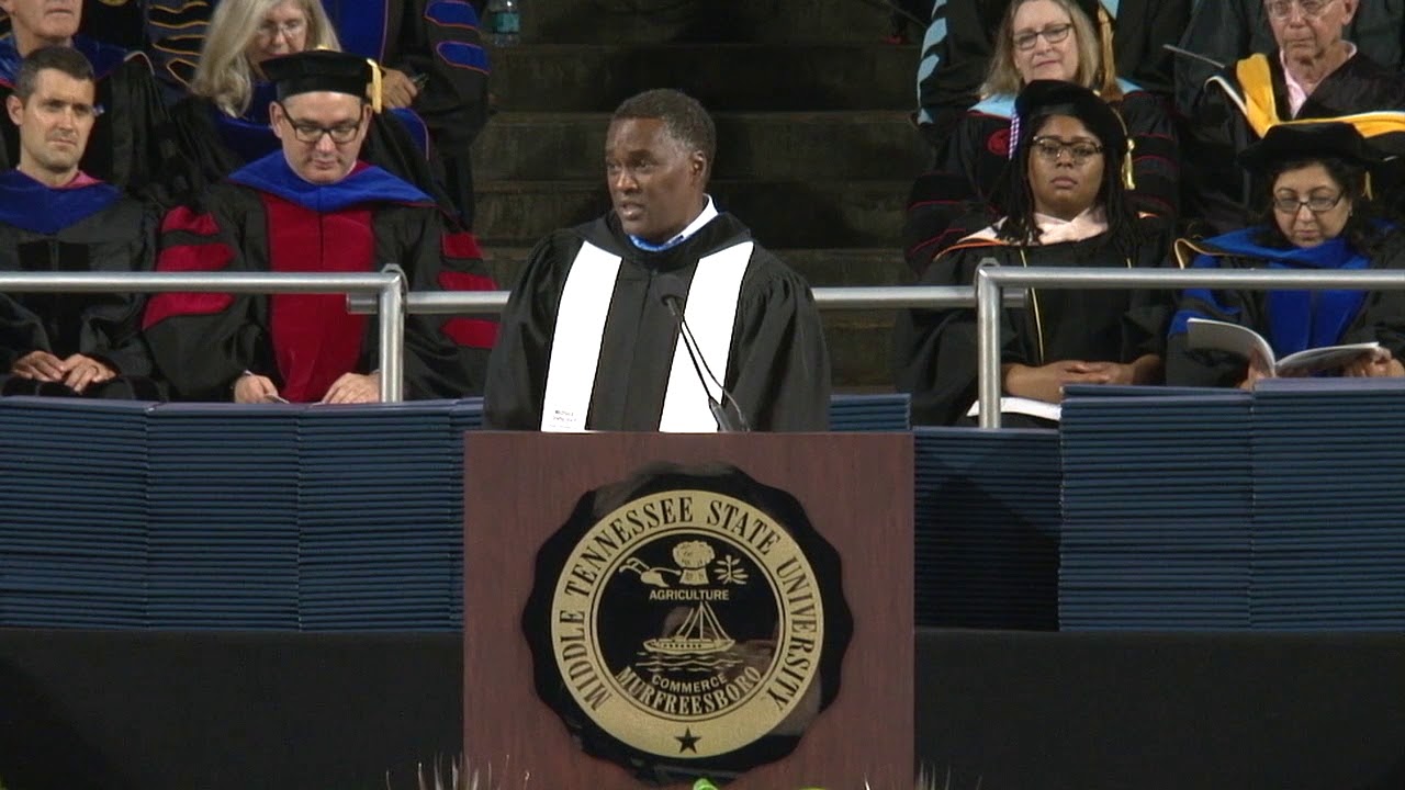 MTSU Trustee Vice Chair Freeman's message to graduates - YouTube