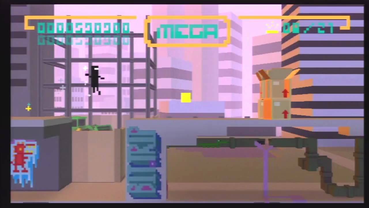 [Walkthrough] BIT.TRIP RUNNER - 3-3 Withering Moint - YouTube