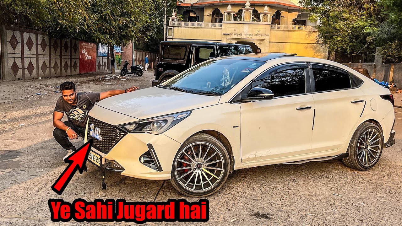 Different Modifications of Hyundai New Verna Car - YouTube