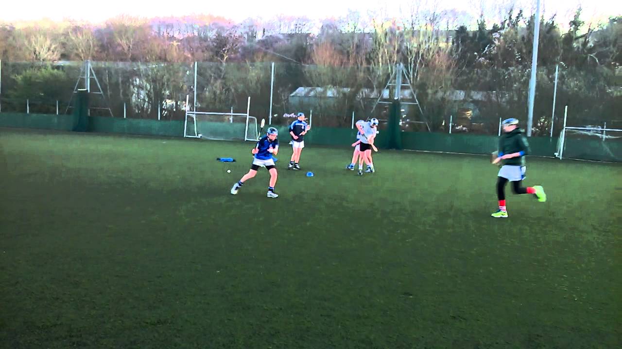 Striking Ball - Players crossing - YouTube