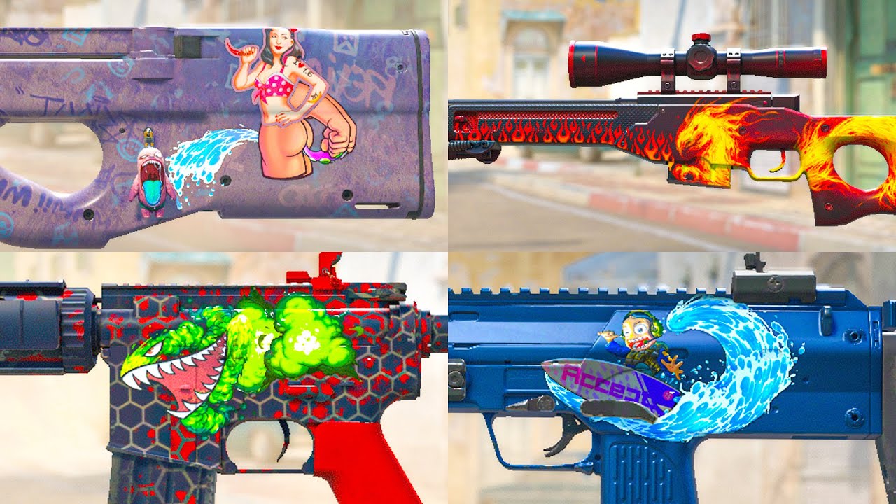 NEW STICKER COMBOS ARE🔥- CS2 COMMUNITY IS COOKING INSANE WILD CRAFTS🔥 ...