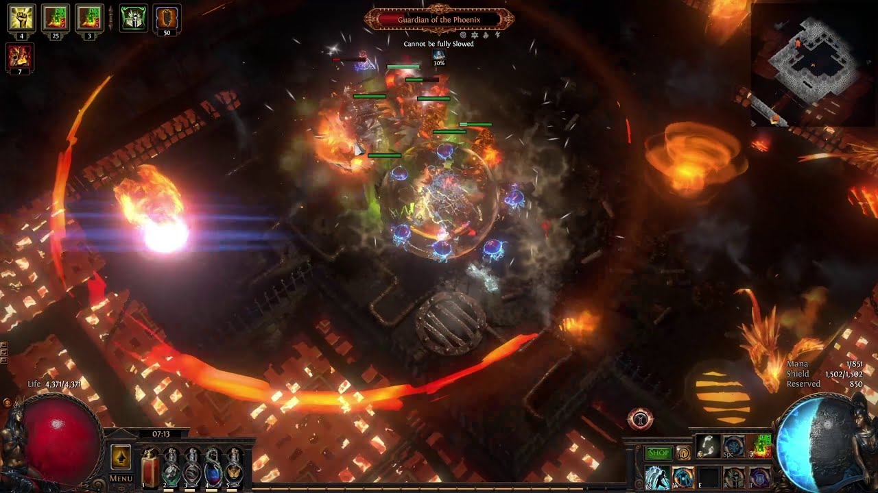 Exploding Totem Saboteur vs Chicken Nugget Guy (The Phoenix) | Path of ...