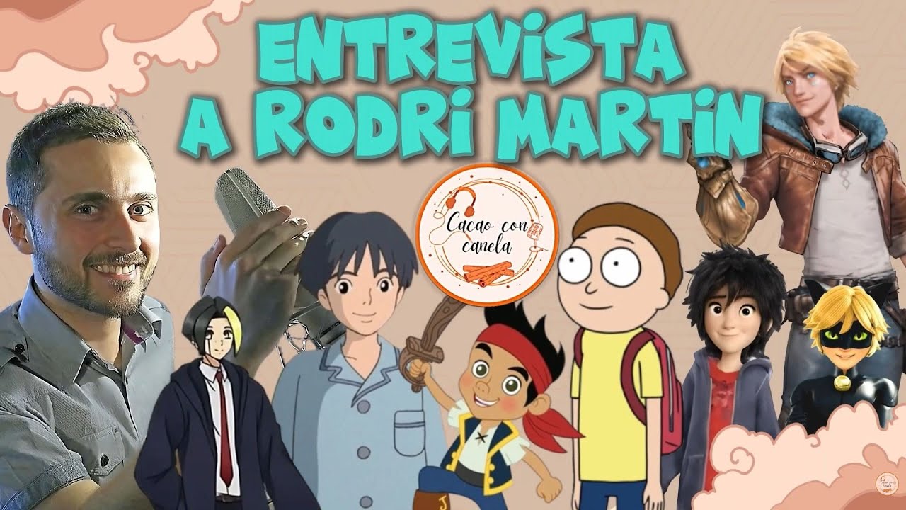 | 🟡 ENTREVISTA A RODRI MARTÍN | #doblaje #podcast #voz #entrevista # ...
