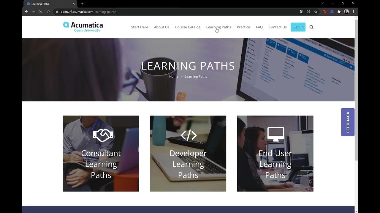 Tutorial Acumatica Open University - YouTube