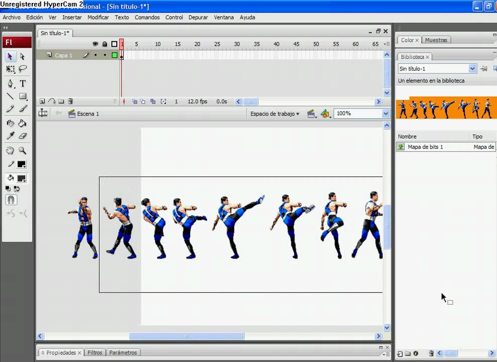como crear una animacion con sprites - YouTube