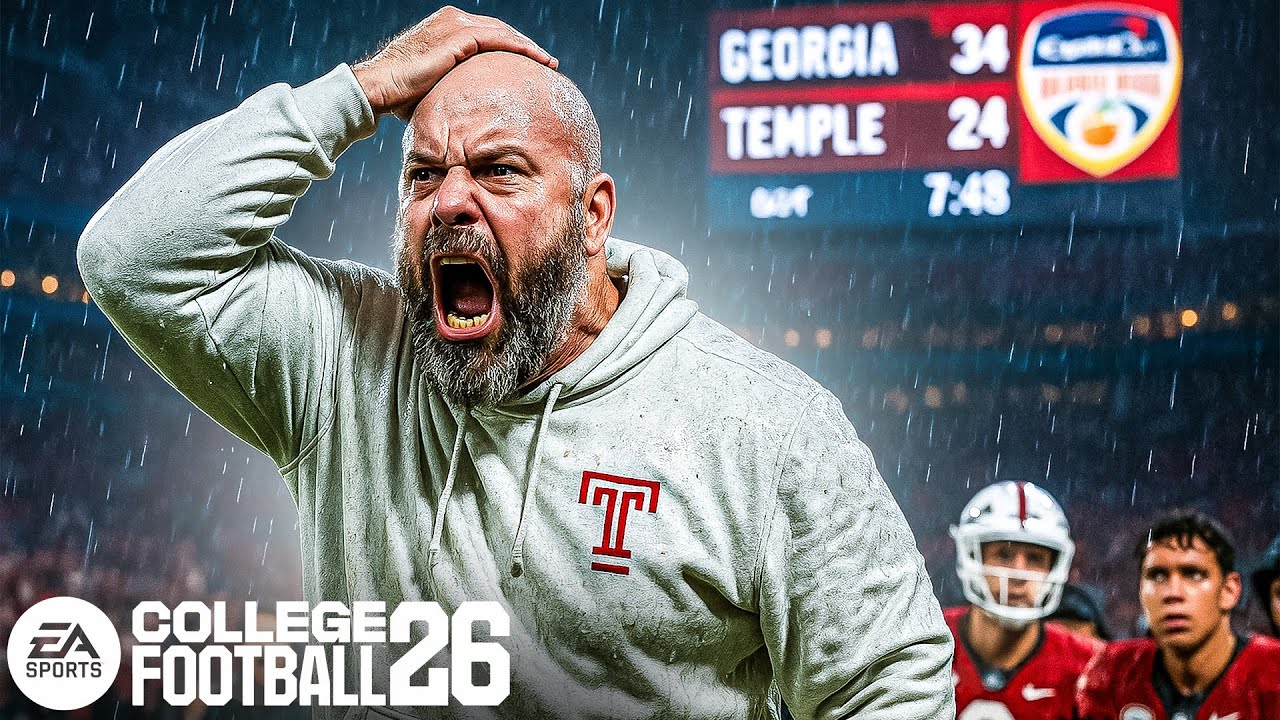 Facing Georgia Bulldog POWERHOUSE in Orange Bowl | Temple Rebuild EP 17 ...