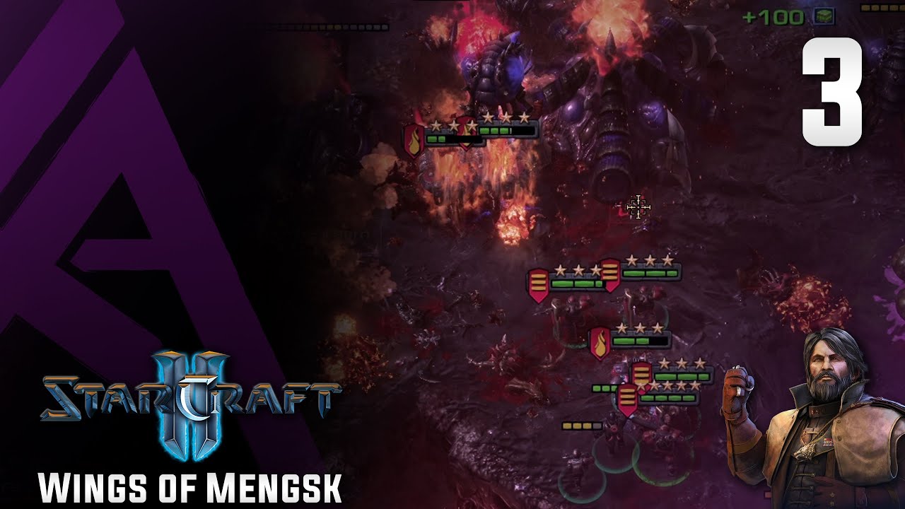Starcraft 2 : Wings of Mengsk Mod - Part 3 - Very Red Stone - YouTube