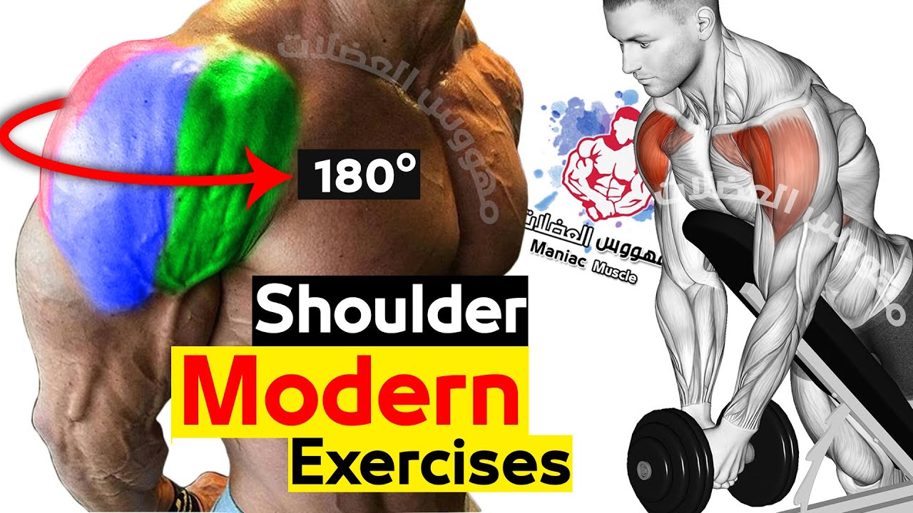 6 Best Shoulder Exercises Workout - YouTube