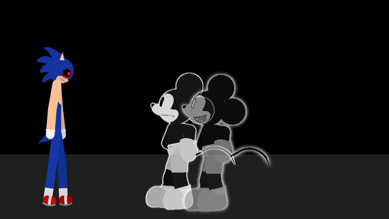Mouse.AVI vs Sonic.exe (Creepypasta Battle) Part 1 - YouTube