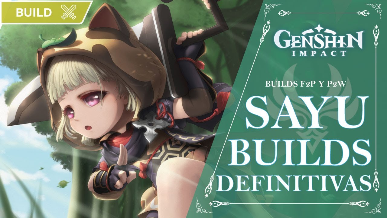 SAYU: BUILDS DEFINITIVAS!! SUPPORT, HEALER Y ¿DPS? EQUÍPALA COMO SE ...