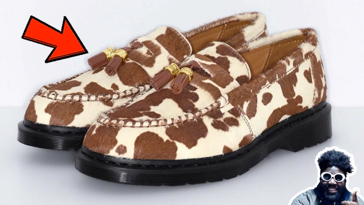 Dr. Martens x Supreme Penton Tassel Loafers - YouTube