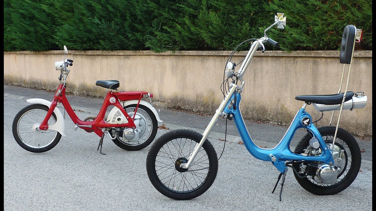 LITTLE HONDA P50 CHOPPER - WILD CHILD - GHOST RIDER - YouTube