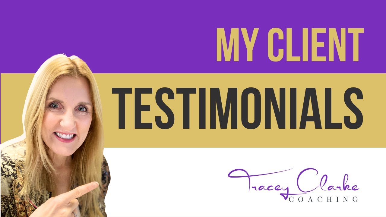 Client Testimonials - Tracey Clarke Coaching - YouTube