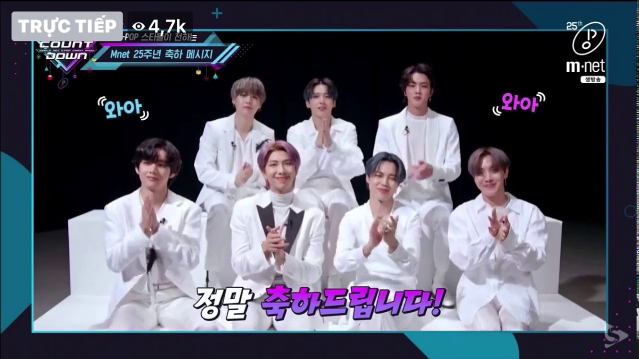 200305 - BTS & Artist @ M Countdown Mnet 25 years anniversary ...