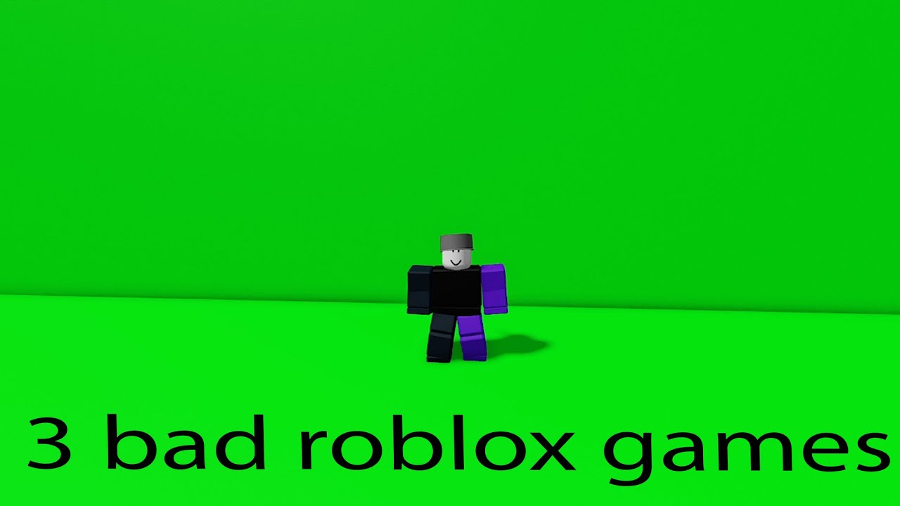3 bad Roblox GAMES - YouTube