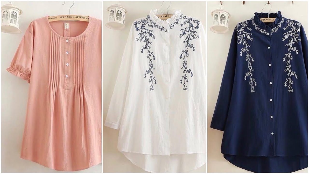 New design of tops / tending desighn of girls design ..... - YouTube