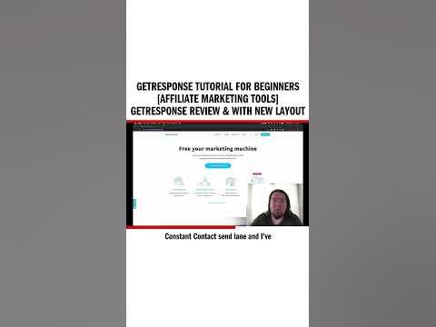 GetResponse Tutorial for Beginners [Affiliate Marketing Tools] GetResponse Review & With NEW ...