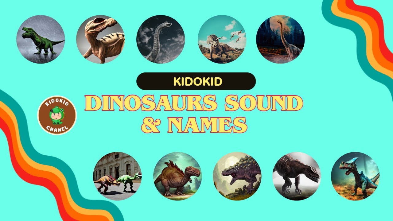 39 Dino Name & Sounds for Fun | Learn About Type of Dinosaurus - YouTube