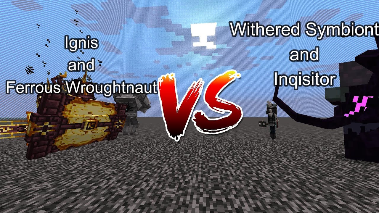 Ignis and Ferrous Wroughtnaut vs Inquisitor and Withered Symbiont ...