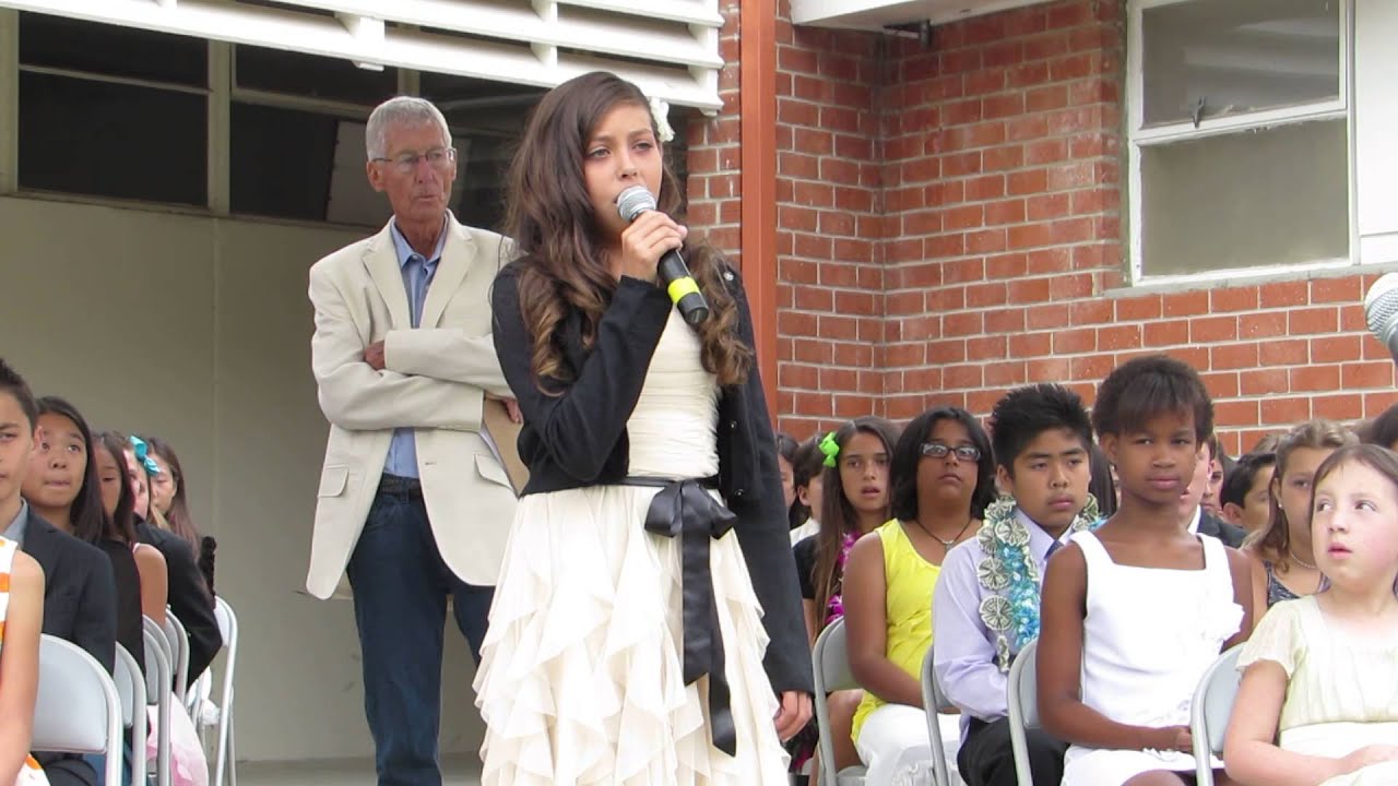 Ariana Alvarez singing "Somewhere Over the Rainbow" - YouTube