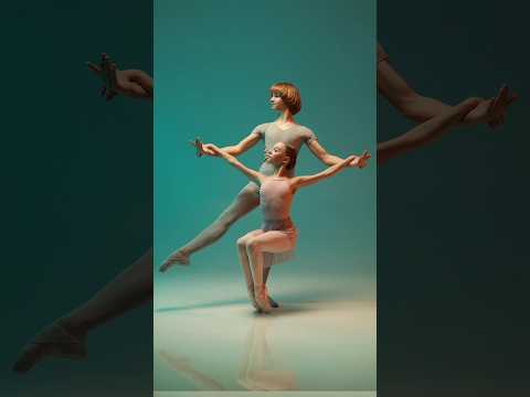 🇺🇦 Model poses for photoshoot📸 Ballet. Models Jaromir and Kamilla