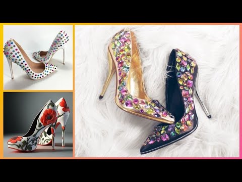 Leather Sexy Stiletto High Heel Party Shoes Best Women Fashionable ...