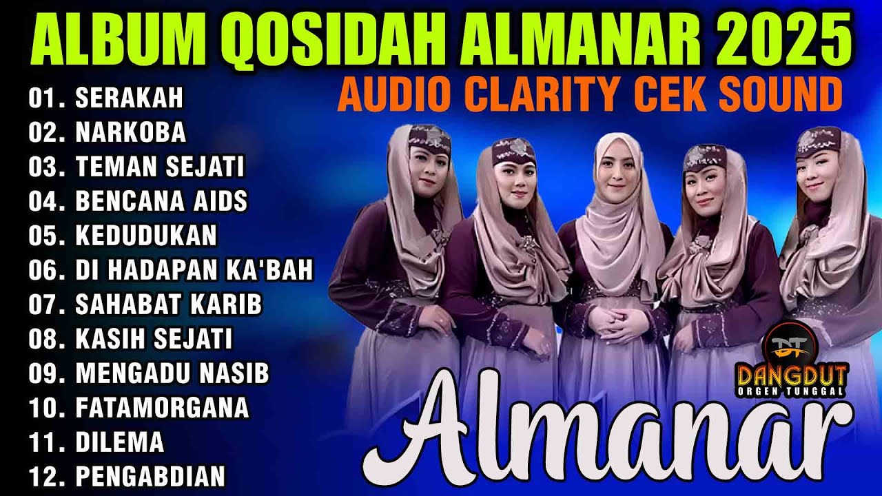 ALBUM QOSIDAH MODERN ALMANAR TERBARU 2025 PALING POPULER - YouTube Music