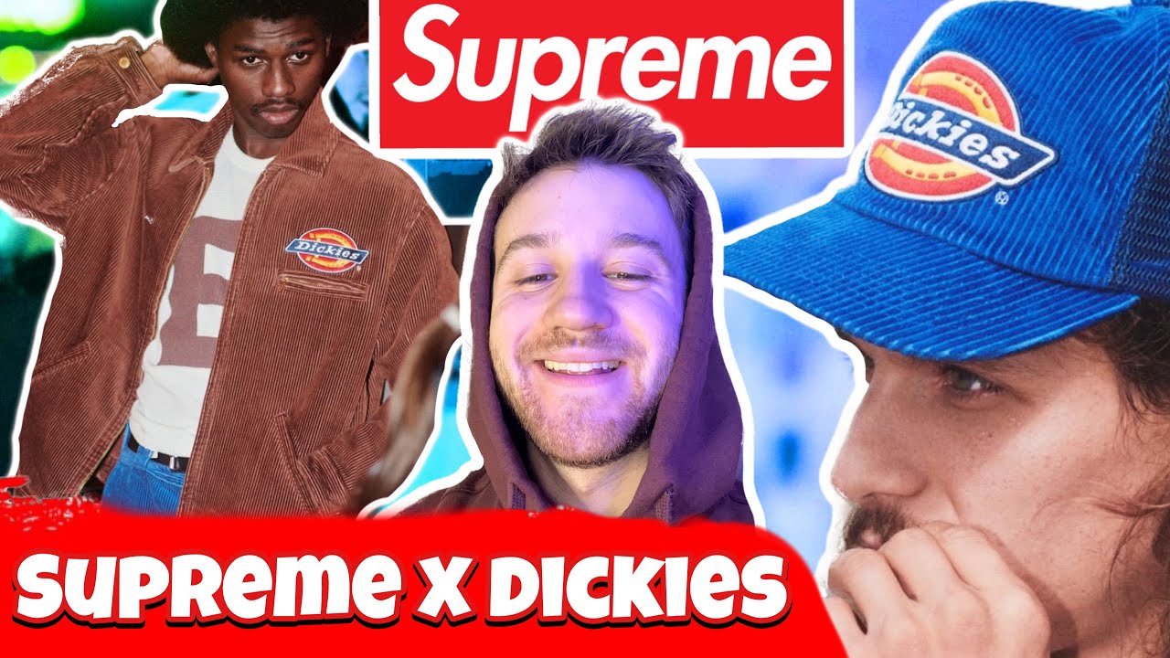 Supreme Dickies Collab 2022 - YouTube
