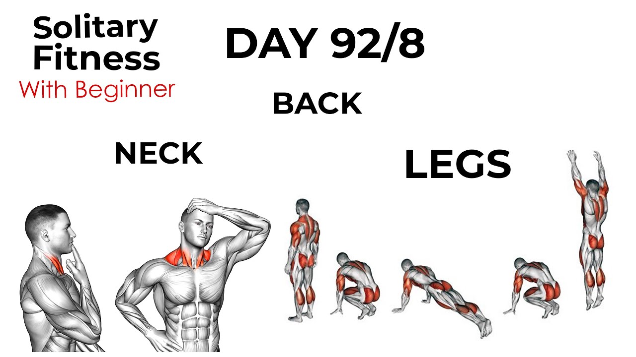 Best static legs, neck and back workout: Day 92/8 (Charles Bronson ...