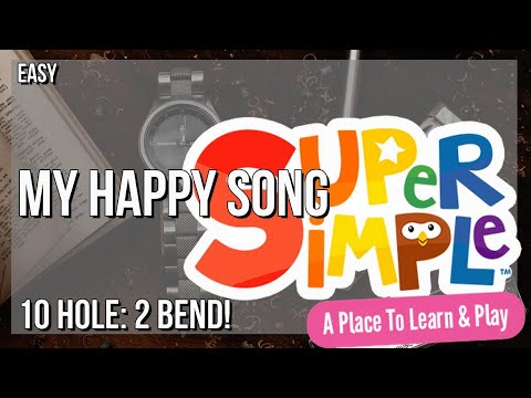 How to play My Happy Song by Super Simple Songs on Diatonic Harmonica ...
