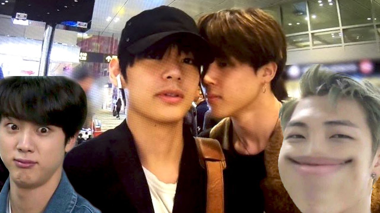 BTS Reaction To Vmin + Cute Moments - YouTube