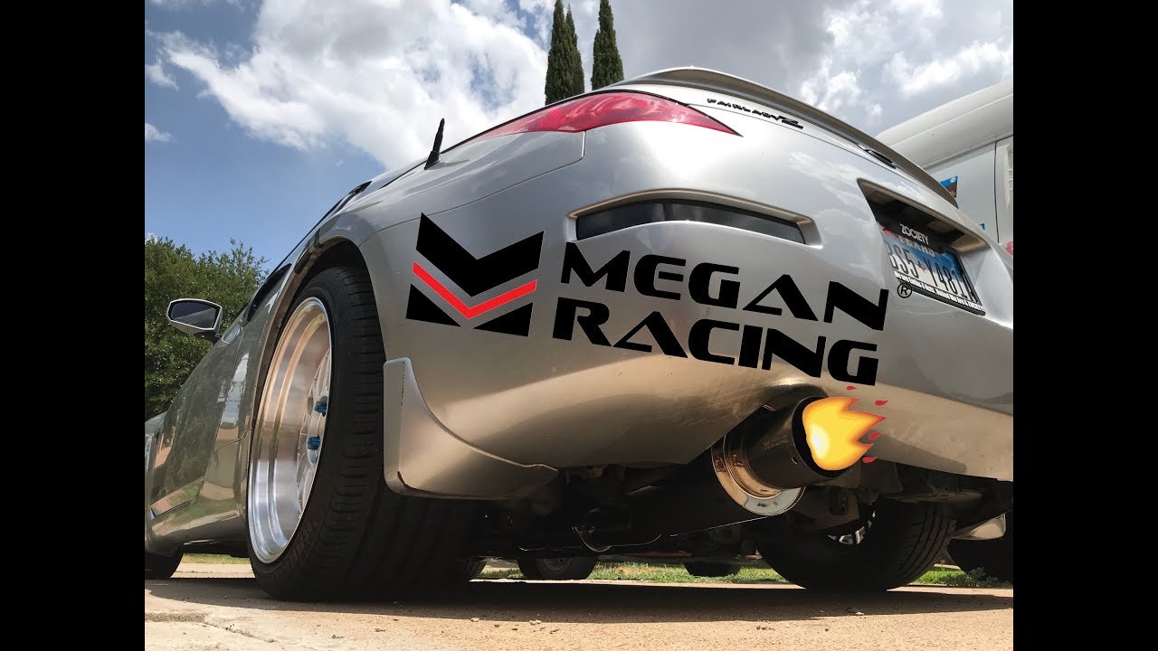NISSAN 350Z GETS MEGAN RACING EXHAUST + HOW TO - YouTube