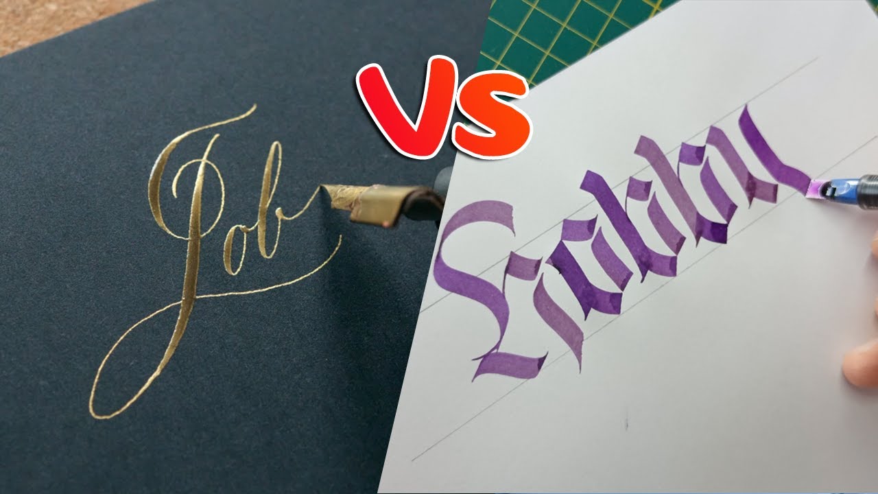 10 Calligraphers Writing if Calligraphy is Their Job or Hobby ...