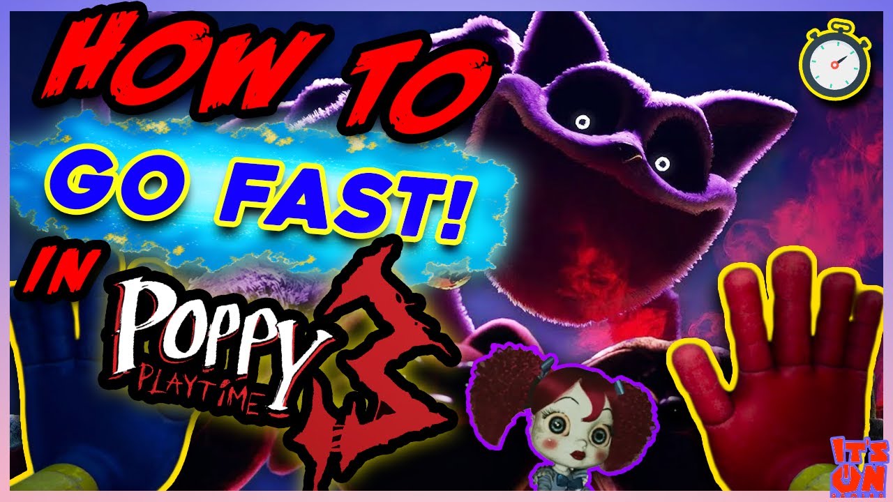 FASTEST TIME POSSIBLE? | Poppy Playtime Chapter 3 Time Attack Analysis ...