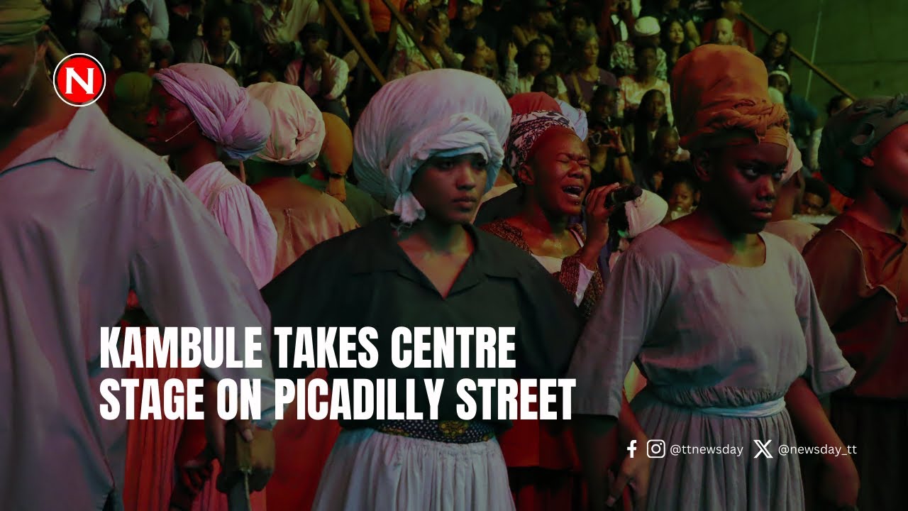 Kambule takes centre stage on Picadilly Street - YouTube