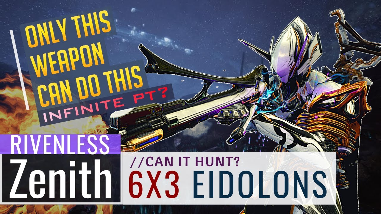 Warframe | Eidolons | Zenith 6x3 | 6 Hydrolysts Captured - YouTube