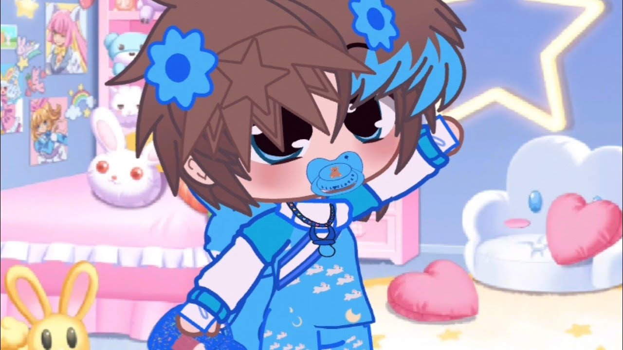 Making a little oc in my new gacha mod "Gacha little" - YouTube