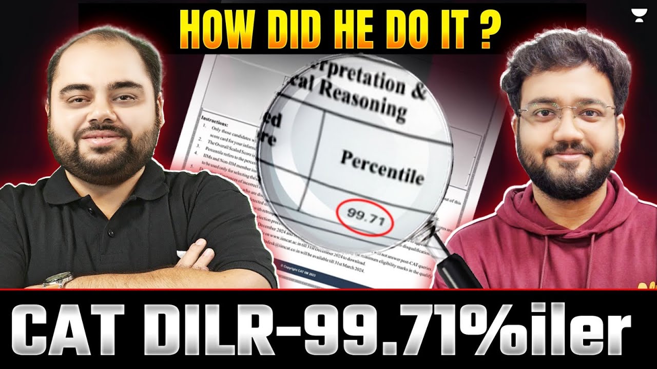 CAT Topper's Proven DILR Strategy for CAT 2024 - YouTube