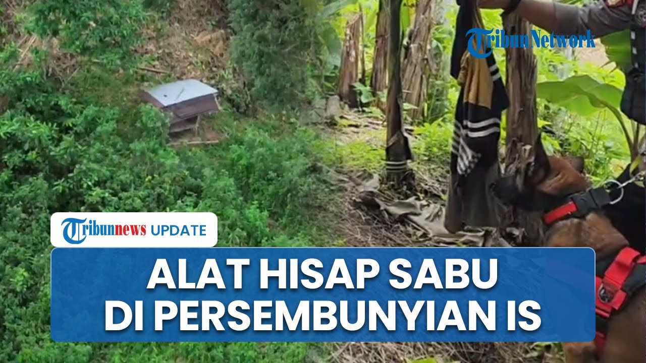 Ditemukan Alat Isap Sabu di Tempat Persembunyian IS, Tersangka ...