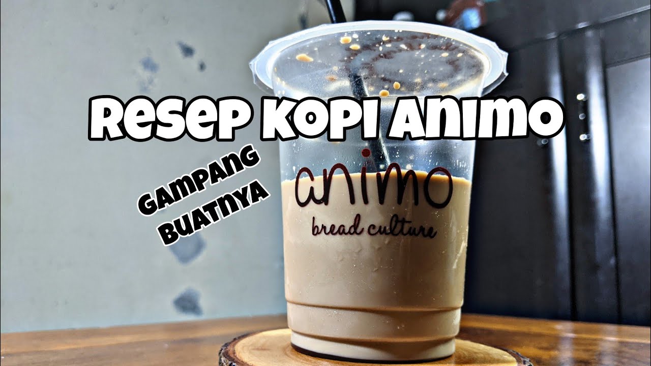 KOPI ANIMO RESEP ALA MR SHAREID | AEROPRESS - YouTube
