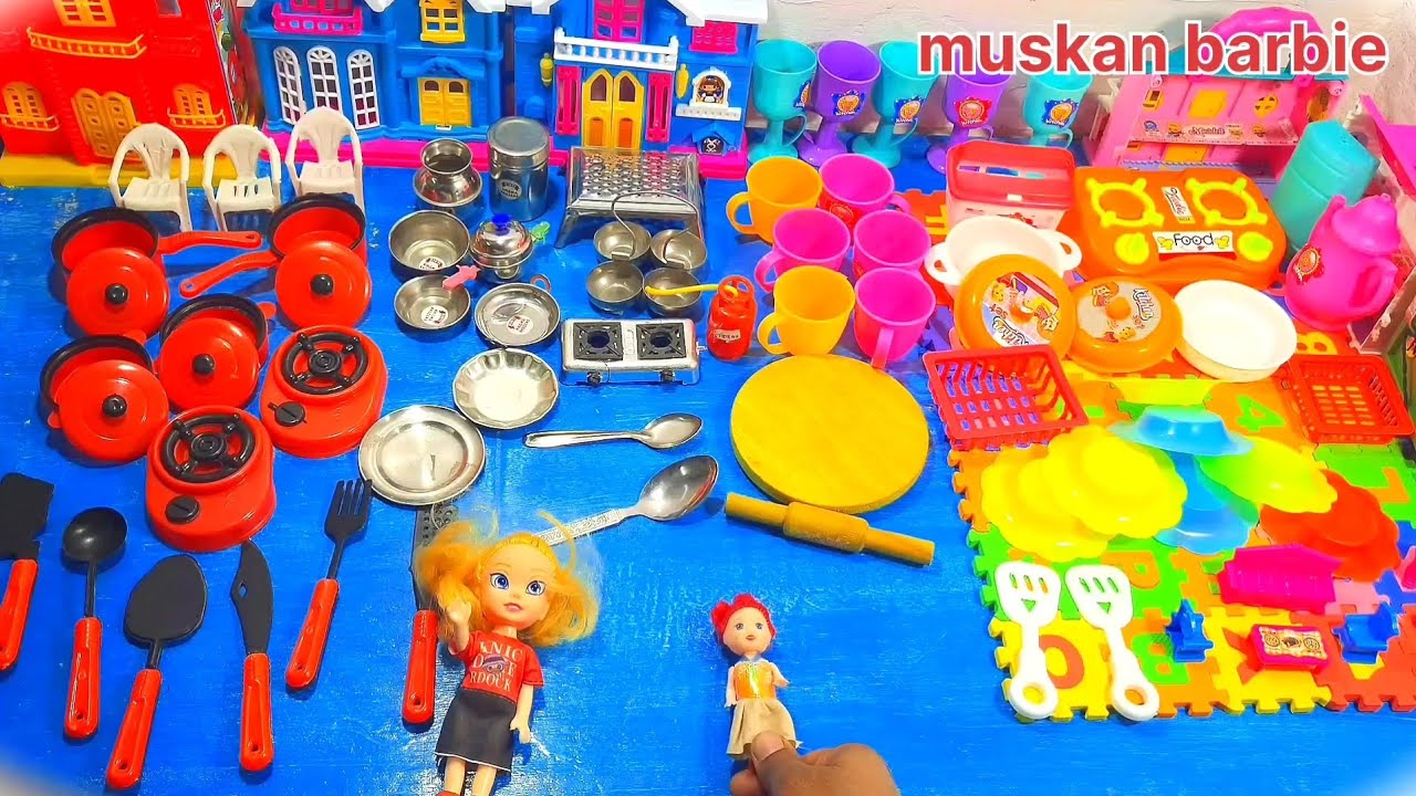 Barbie Doll All Day Routine In Indian Village/muskan Ki Kahani Part-4 ...