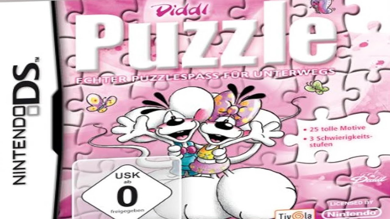 Puzzle to Go: Diddl Gameplay Nintendo DS - YouTube