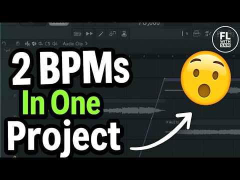 2 BPM in One Song in FL Studio 🎧 | Change Tempo Without Messing Audio ...