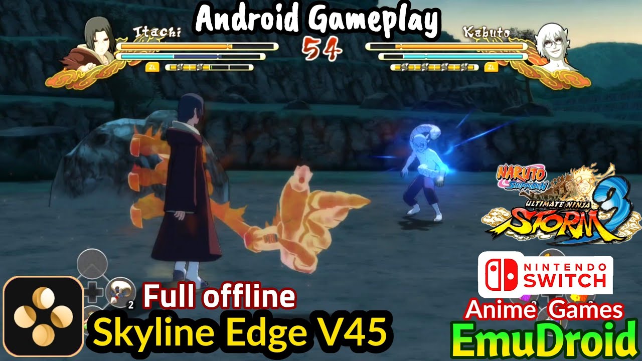 Naruto Ultimate Ninja Strom 3 - New Skyline Edge V45 | Settings Paling ...