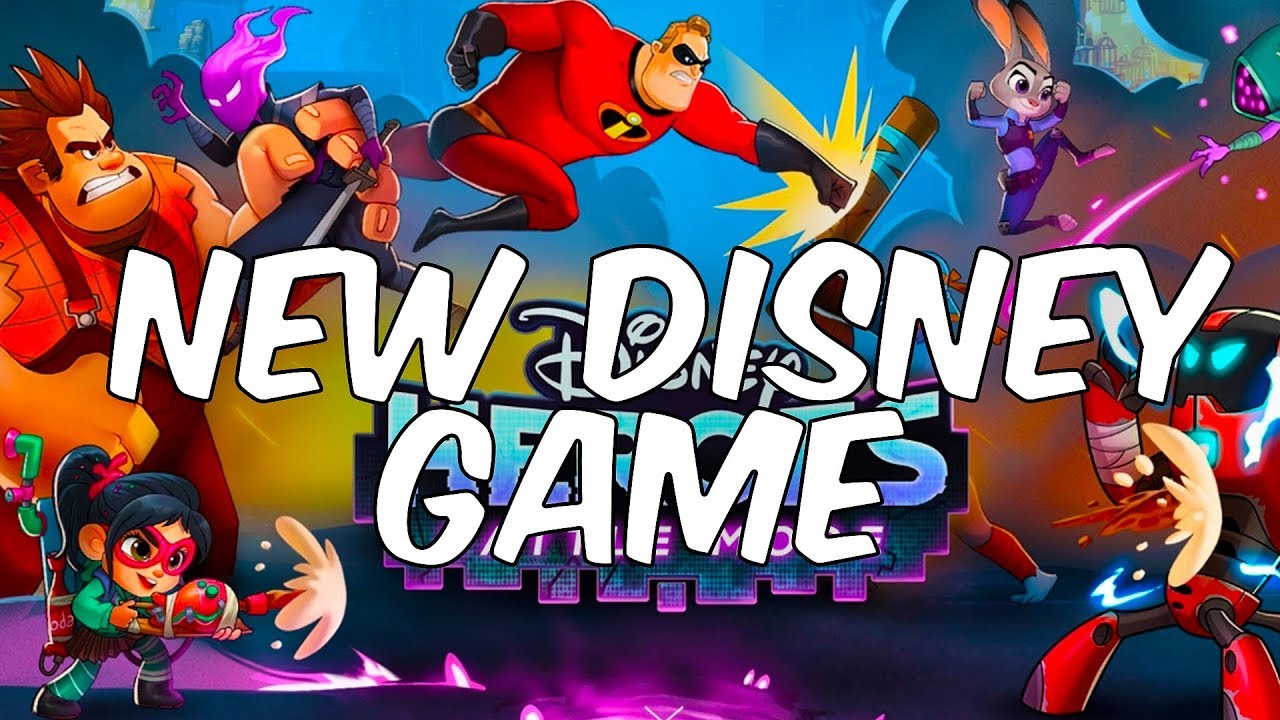 Disney Heroes : Battle Mode - *NEW* DISNEY GAME - WRECK IT RALF ...