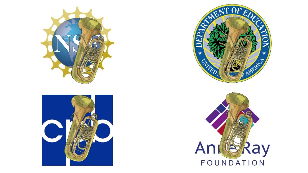 NSF, USDOE, CPB and Anne Ray playing Tubas (for @S1LLY_L1S4_L0V3R ...