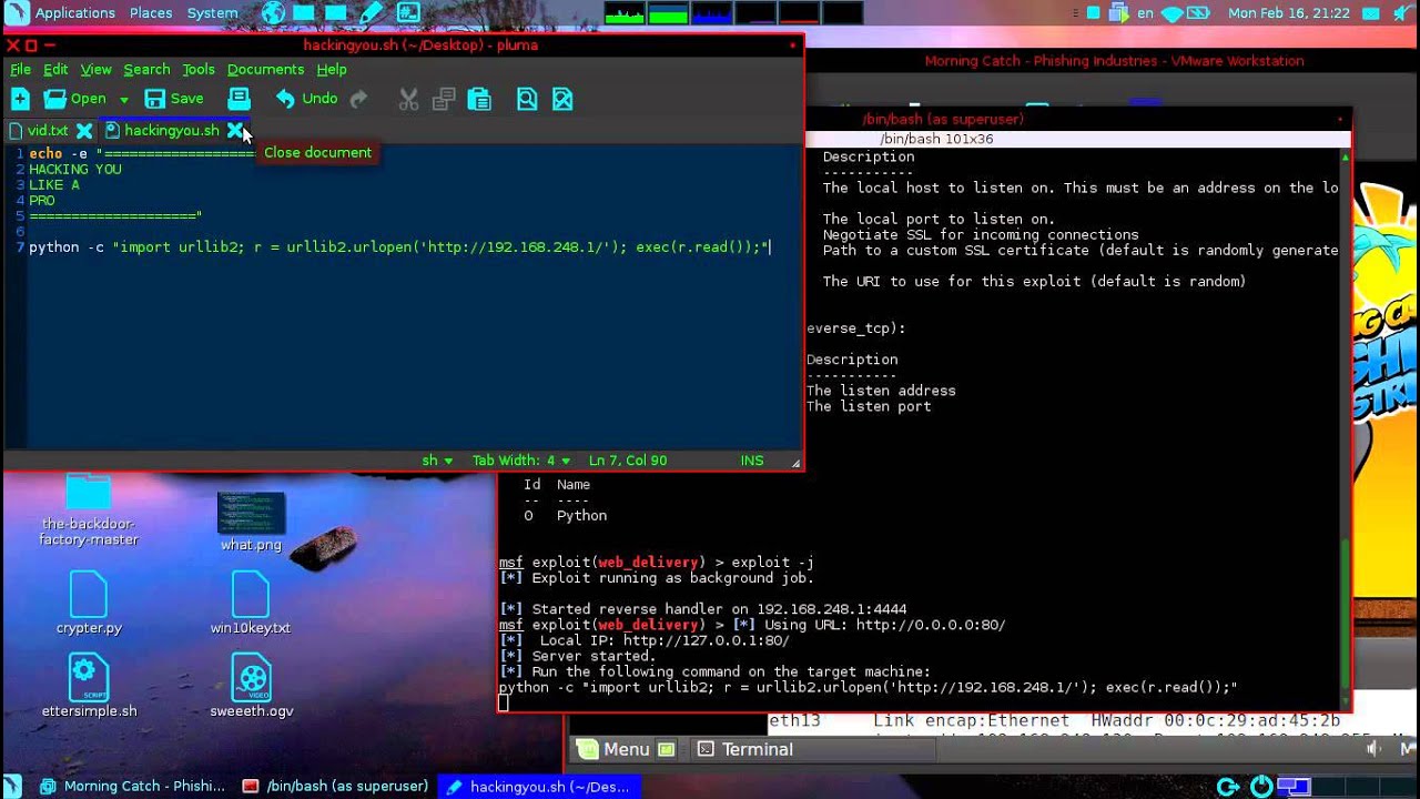 Hack Linux Using Bash Script Youtube 4319