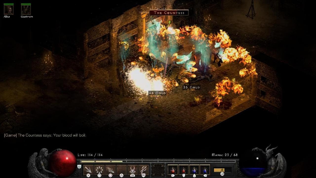 Diablo II: Resurrected Reign of the Warlock: Act 1 Defeating The ...