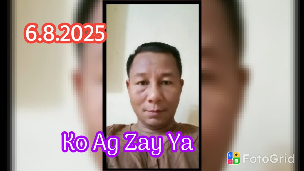 6.8.2025..Ko Ag Zay Ya & Ko Thant Zin Hlaing - YouTube